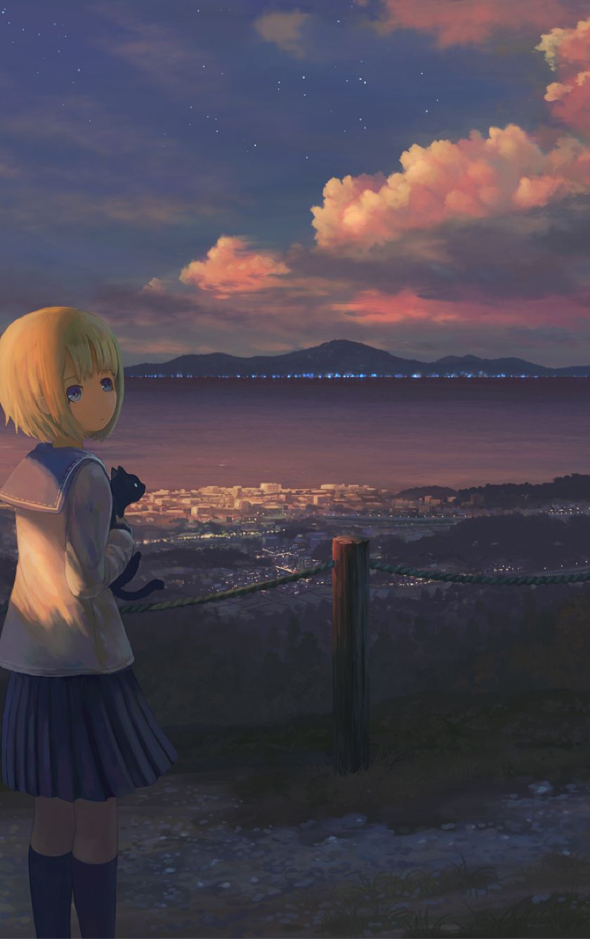 Alone Anime Girl Wallpapers - Wallpaper Cave