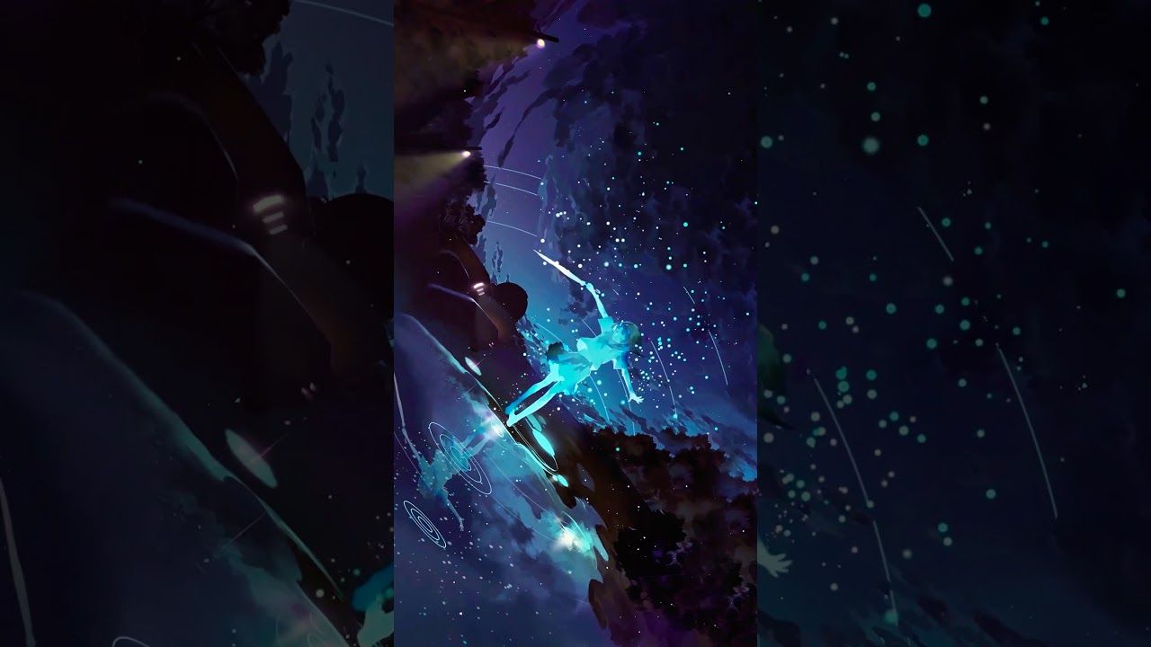 Starry Sky Anime Wallpapers - Wallpaper Cave