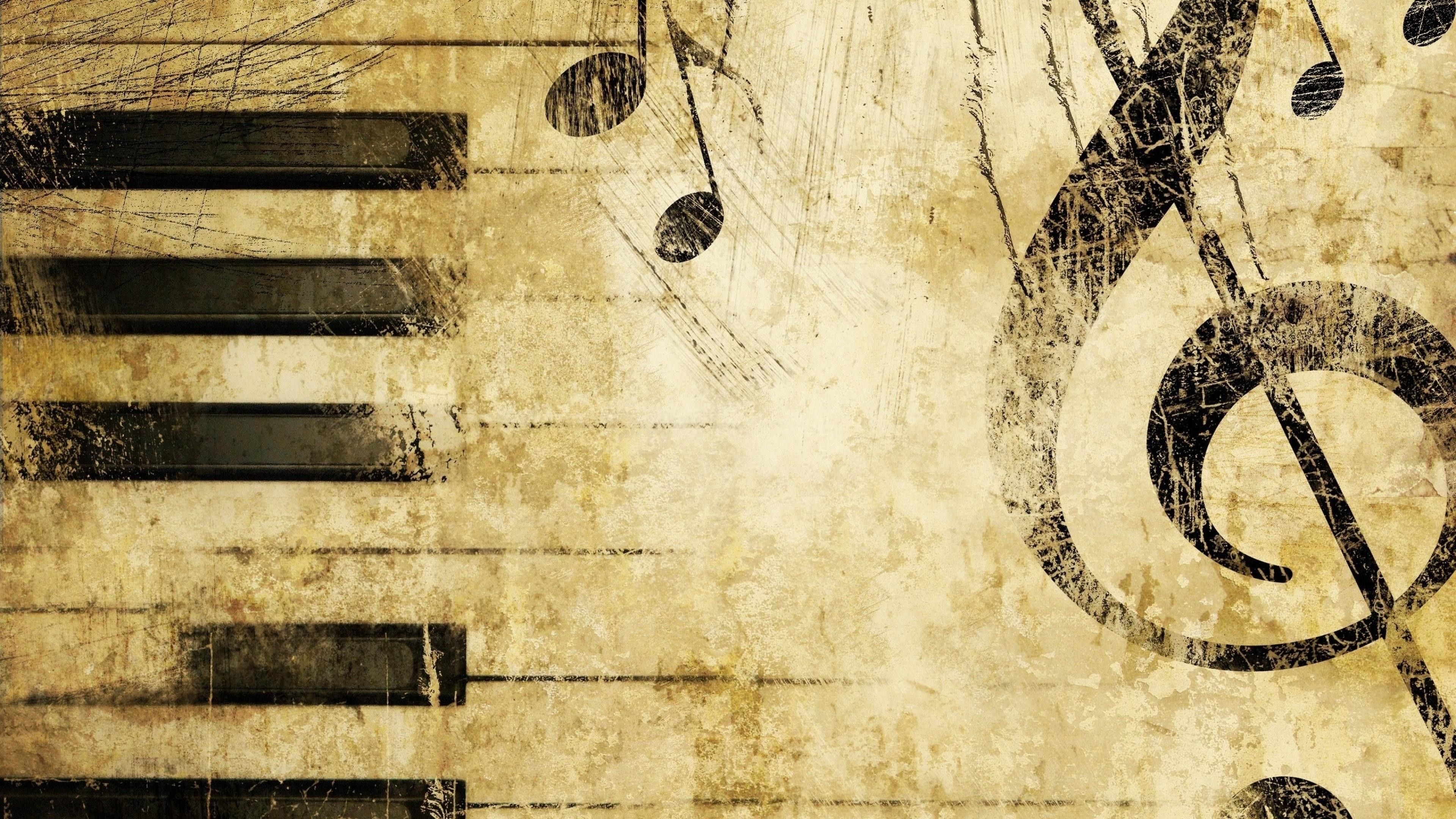HD Vintage Music Keyboard Wallpapers - Wallpaper Cave