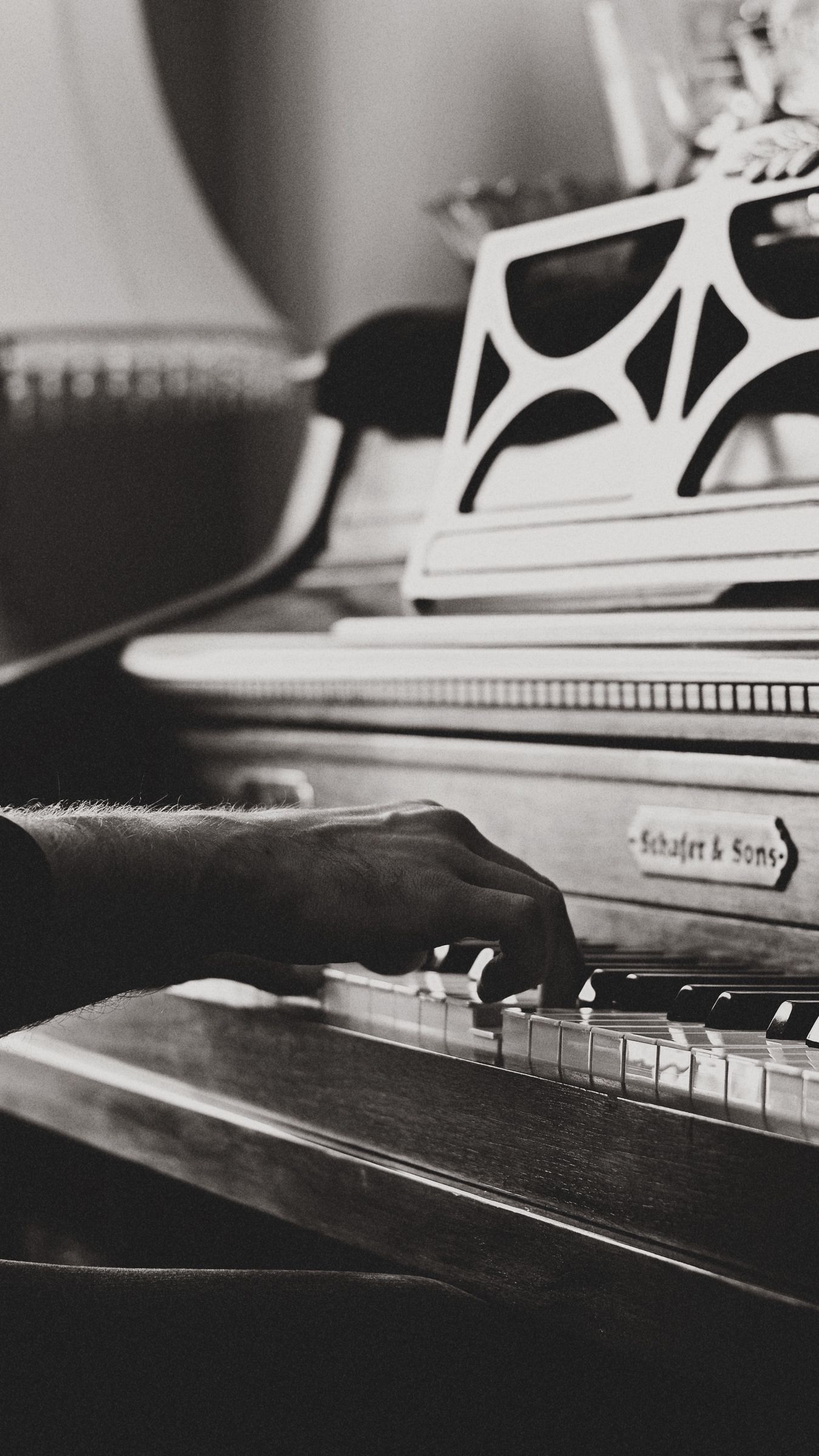 HD Vintage Music Keyboard Wallpapers - Wallpaper Cave