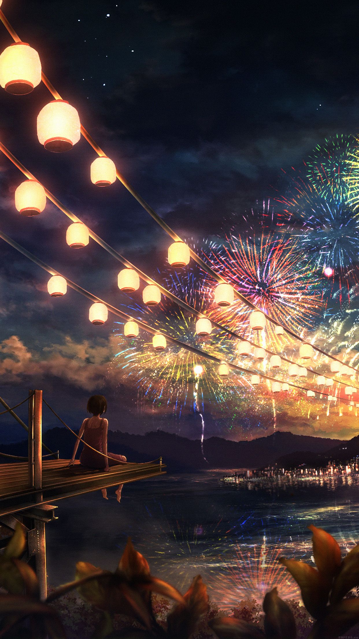 Firework Anime Movie Wallpapers - Wallpaper Cave