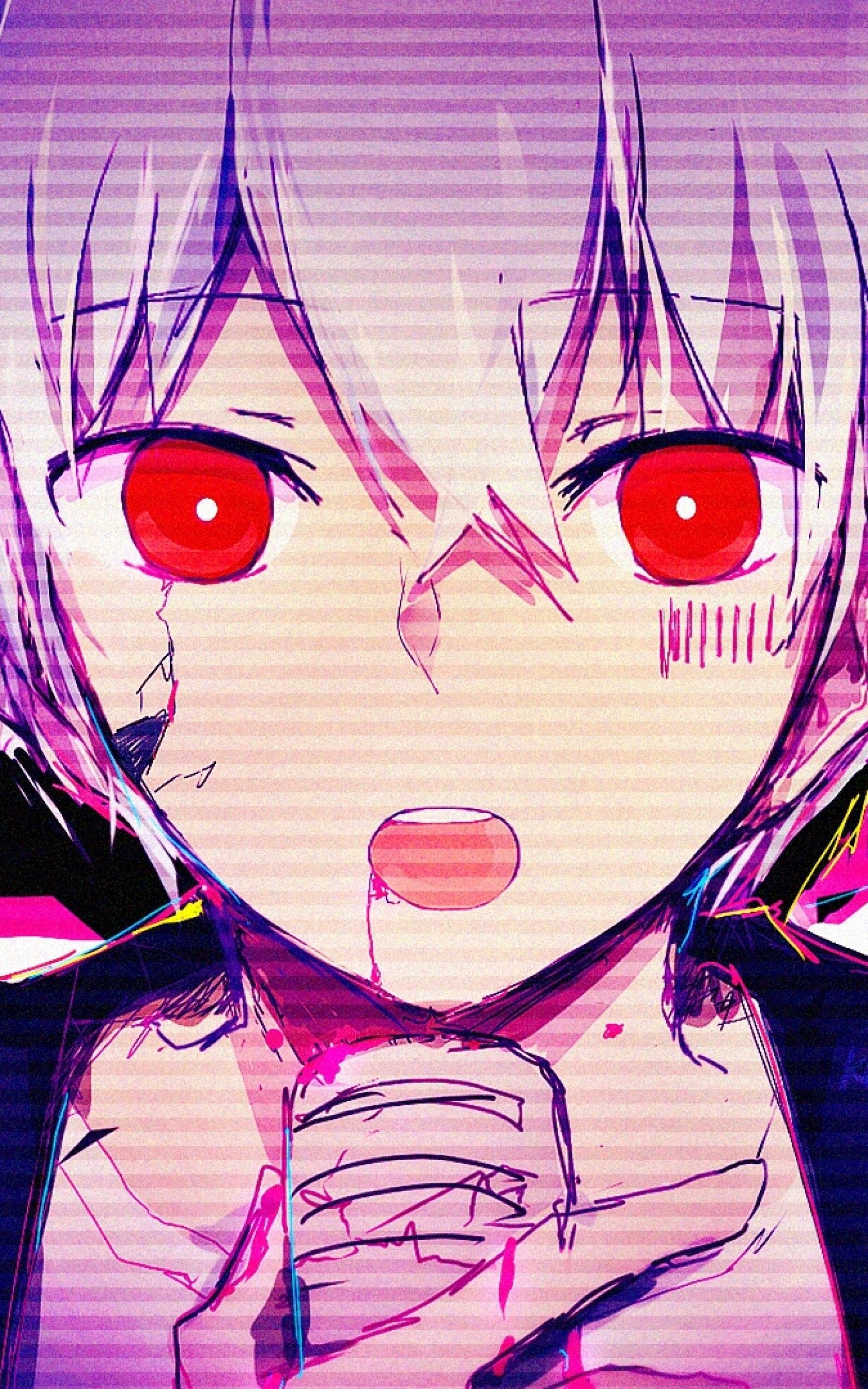 Glitch Anime Wallpapers - Wallpaper Cave