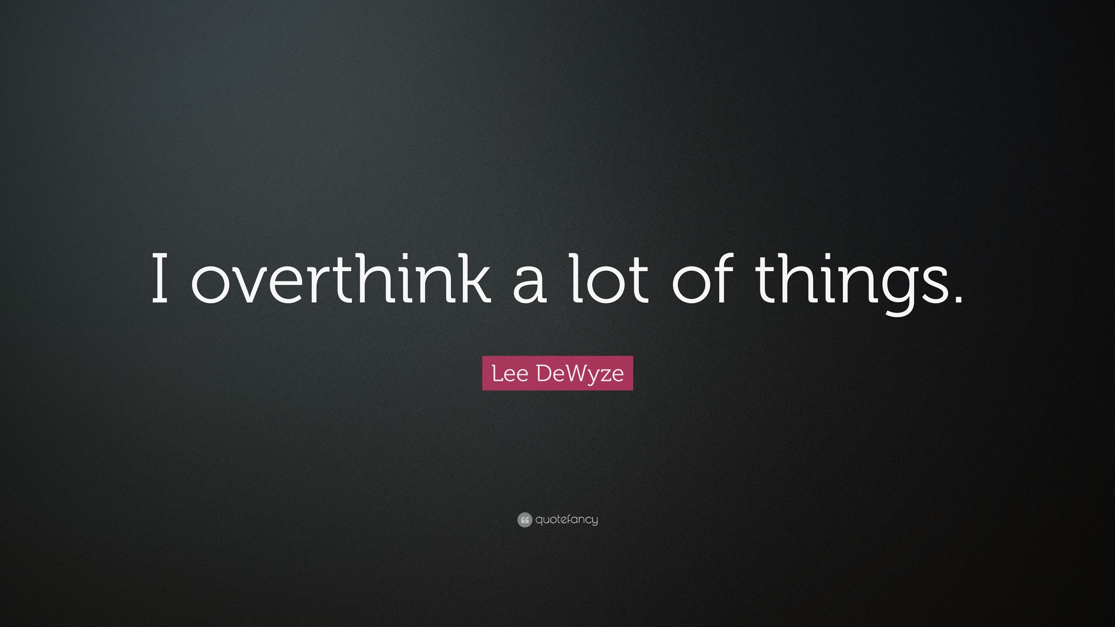 Overthink Wallpapers - Wallpaper Cave