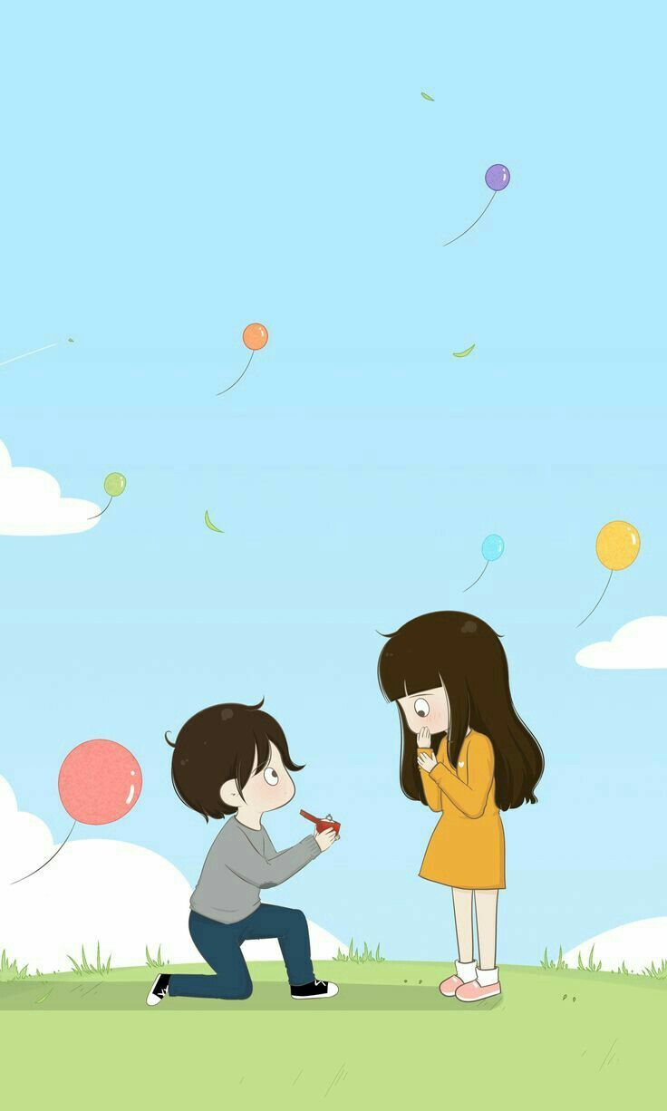 Cartoon Anime Love Wallpapers - Wallpaper Cave