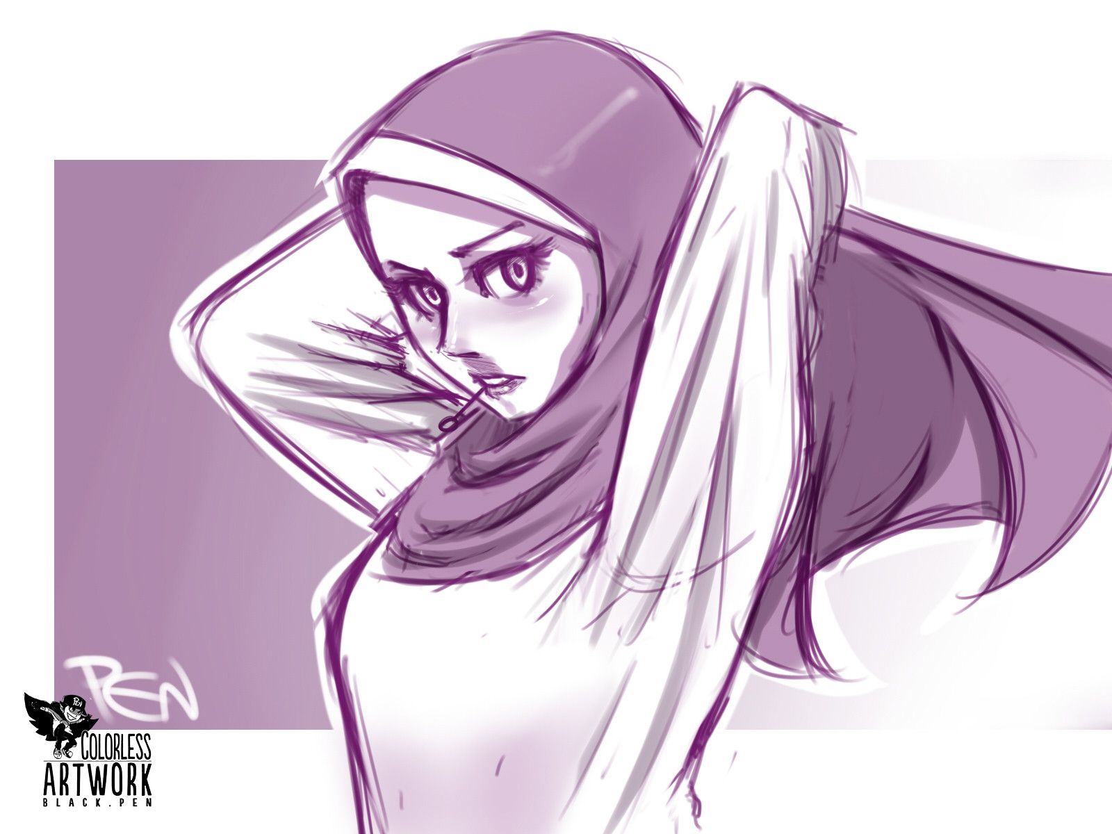 Muslim Anime Girl Wallpapers Wallpaper Cave