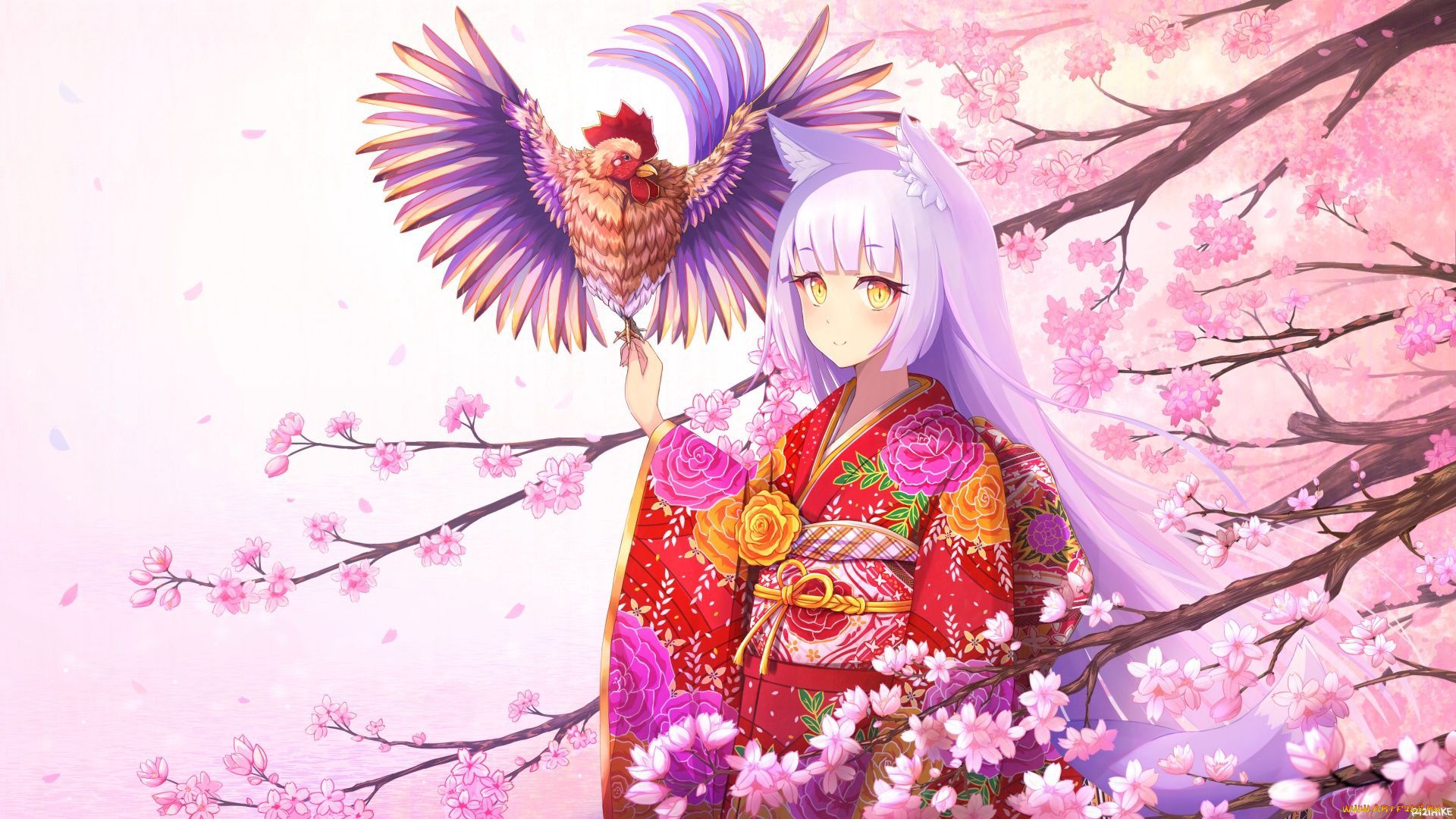 Anime Sakura Trees Wallpapers - Wallpaper Cave