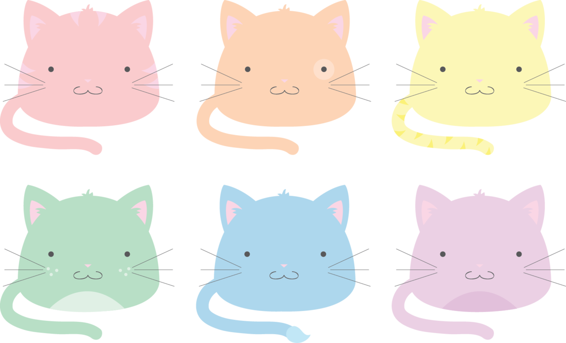 Cute Pastel Cats Wallpapers Wallpaper Cave