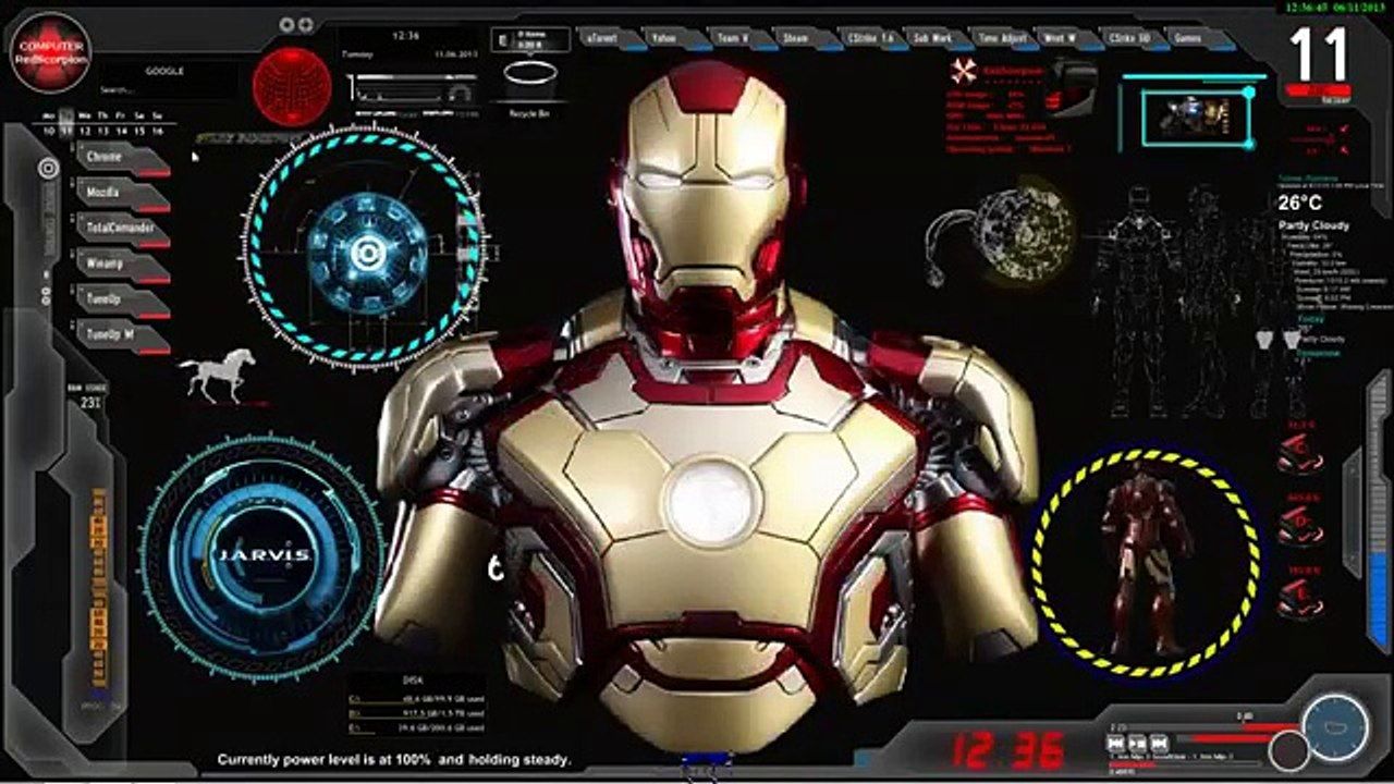 Desktop Iron Man 3D Wallpapers - Wallpaper Cave