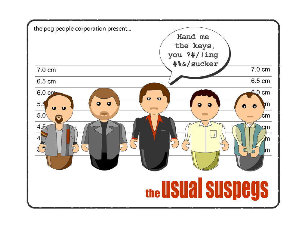 The Usual Suspects Minimalist Wallpapers - Wallpaper Cave