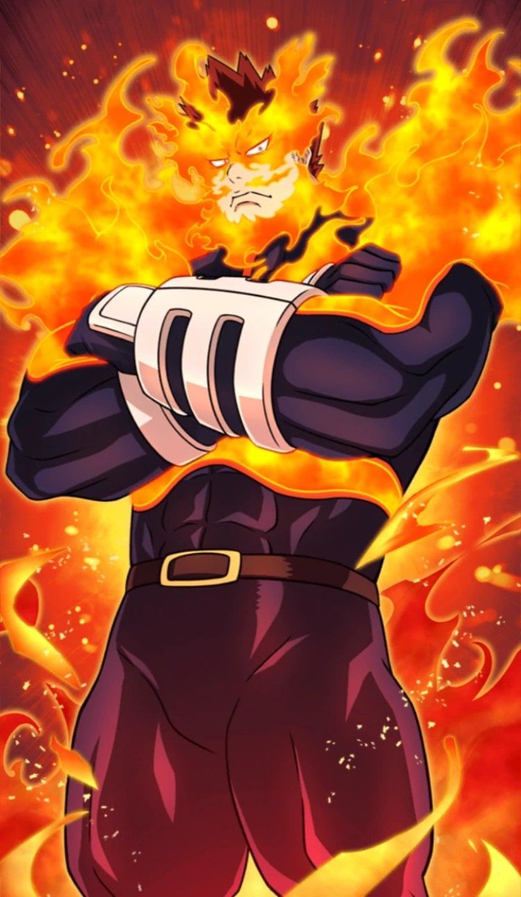 My Hero Academia Hell Flame Wallpapers - Wallpaper Cave