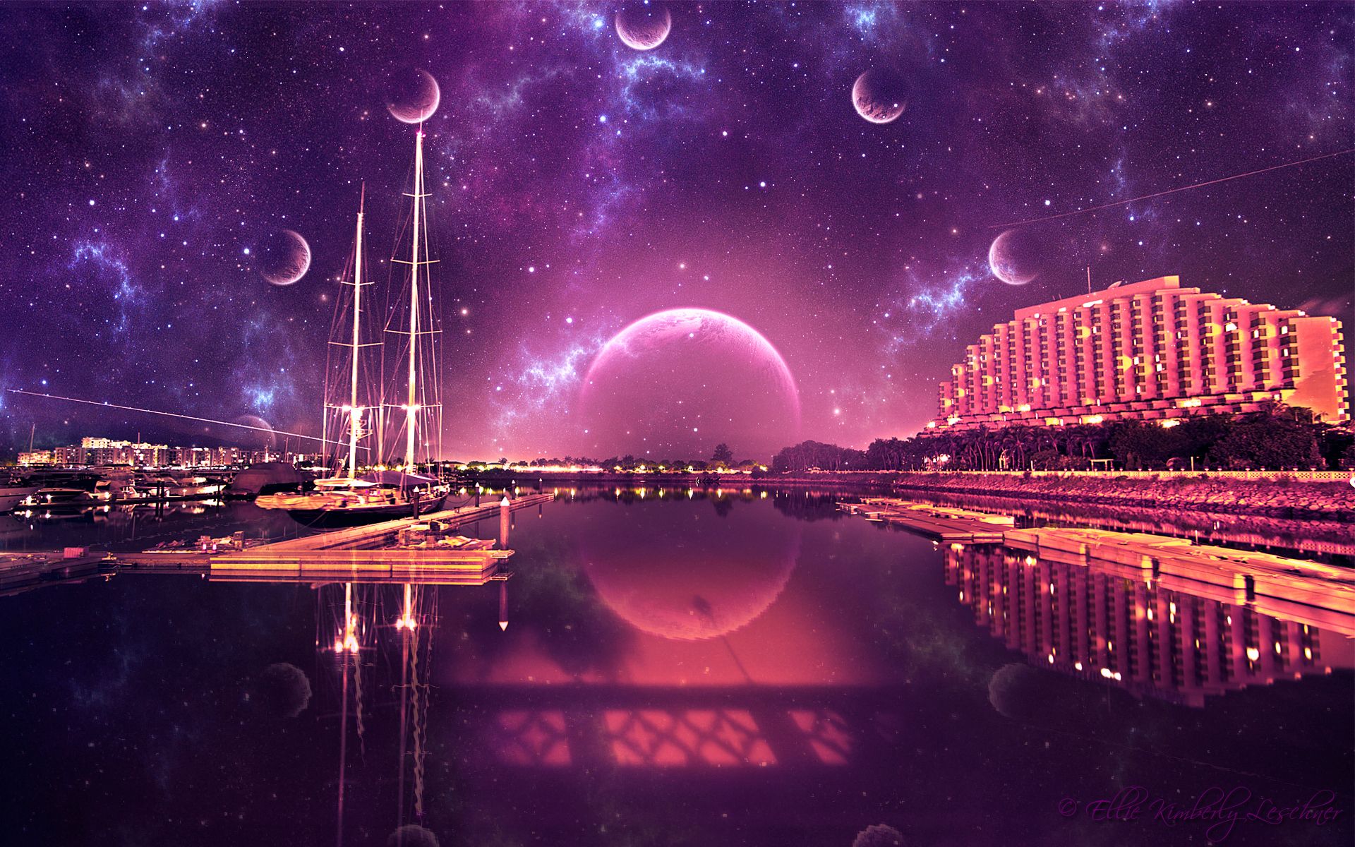 Pink City Desktop Ps4 Wallpapers - Wallpaper Cave