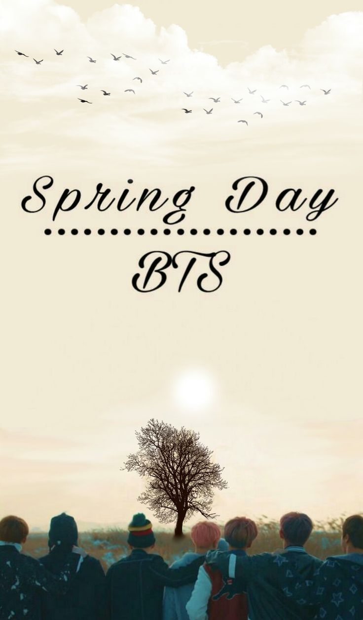Spring Day BTS Phone Wallpapers - Wallpaper Cave