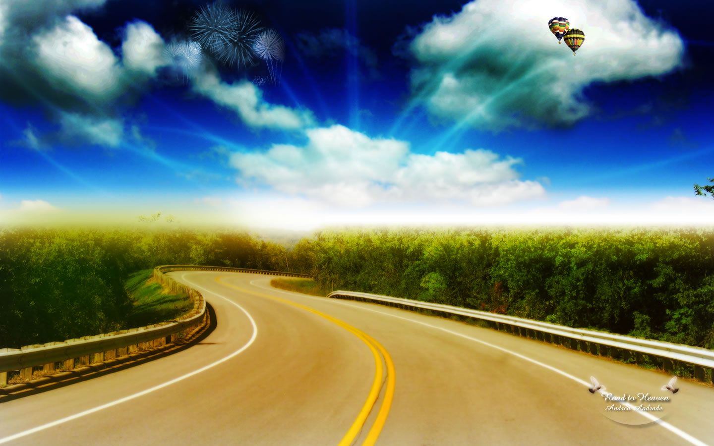 Blue Sky And Road Wallpapers - Wallpaper Cave