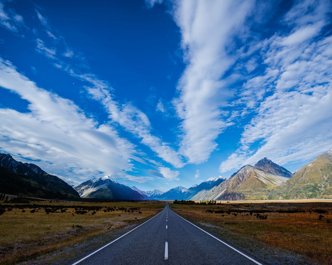 Blue Sky And Road Wallpapers - Wallpaper Cave