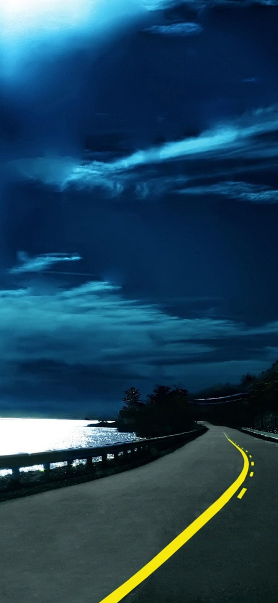 Blue Sky And Road Wallpapers - Wallpaper Cave