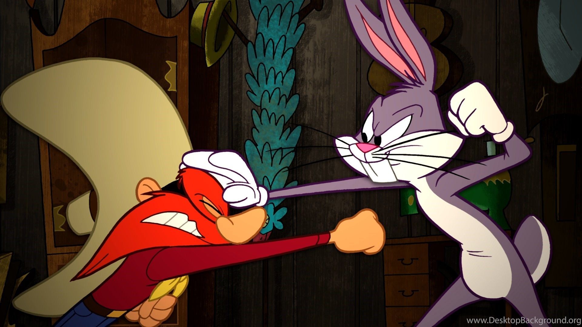 Bugs Bunny Fight Wallpapers - Wallpaper Cave