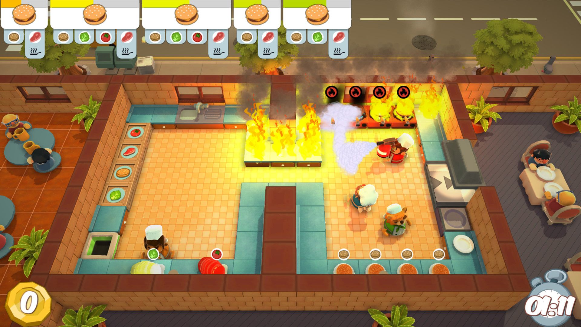 Overcooked Desktop Wallpapers - Wallpaper Cave