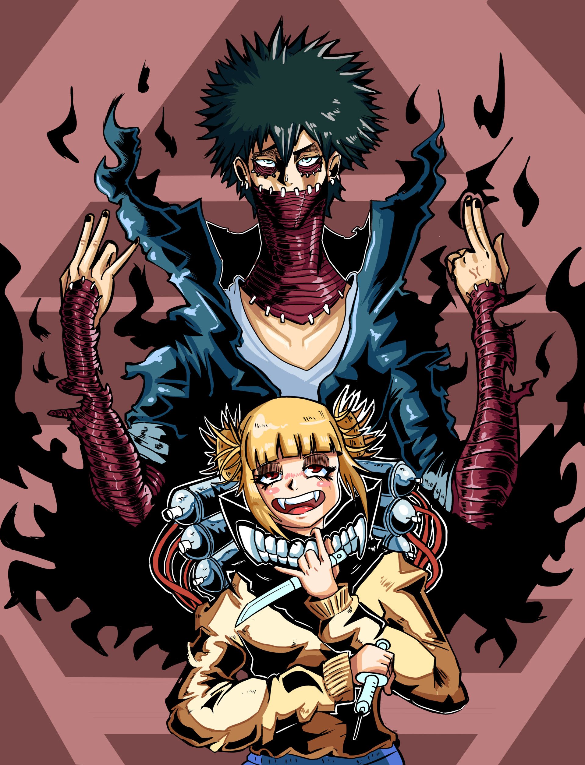 Dabi And Toga Phone Wallpapers - Wallpaper Cave