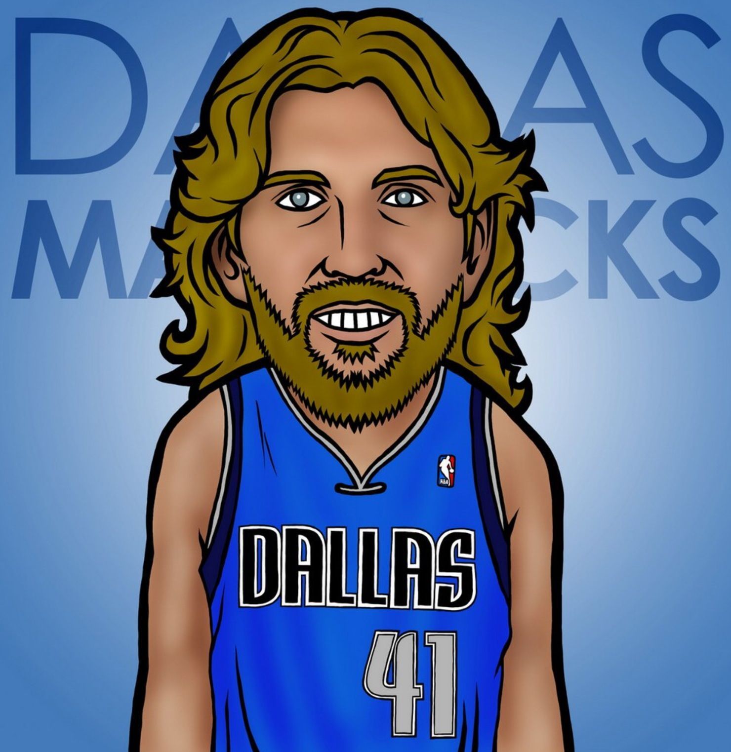 Dirk Nowitzki Cartoon Wallpapers - Wallpaper Cave