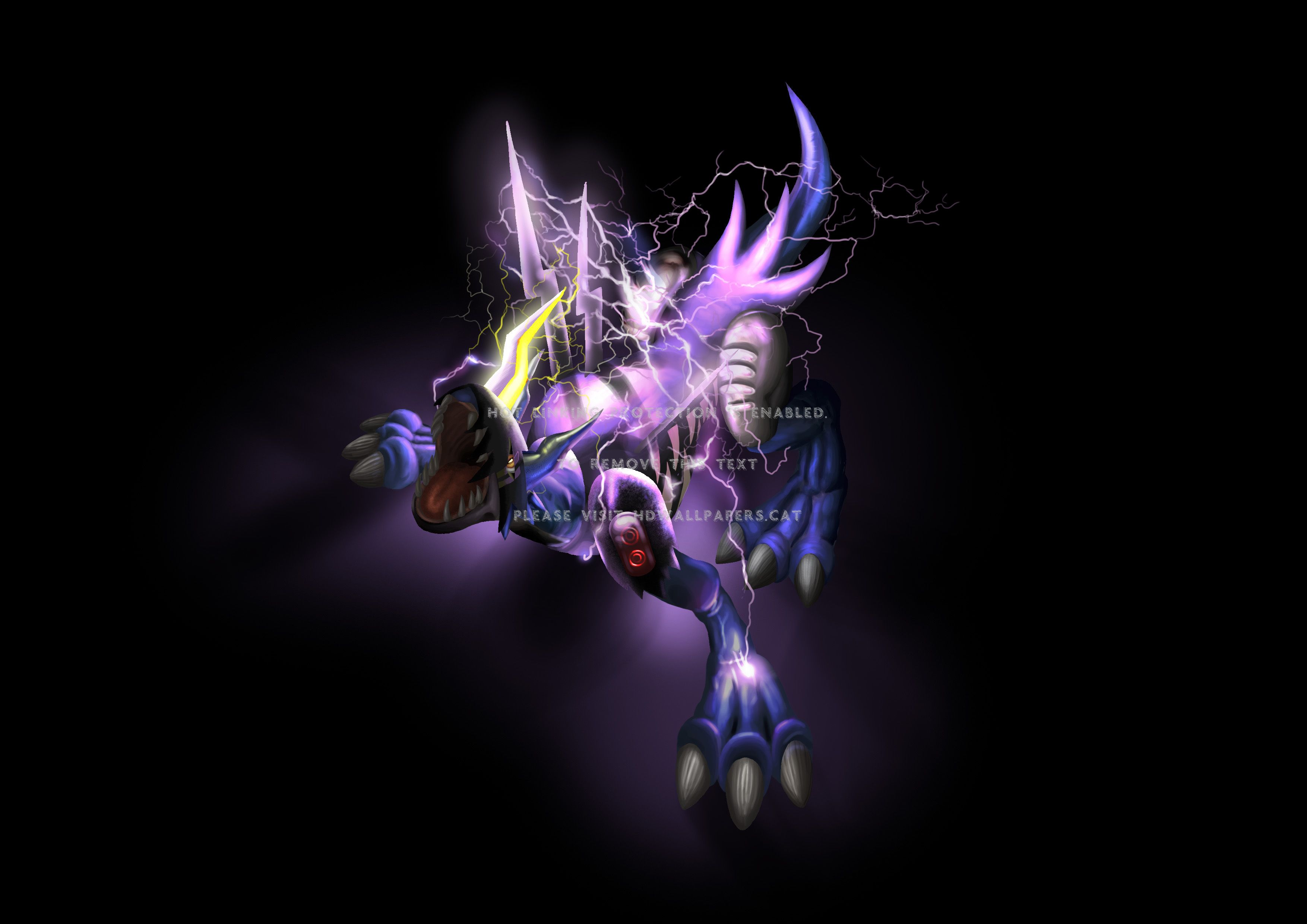 Digimon Raidramon Wallpapers - Wallpaper Cave