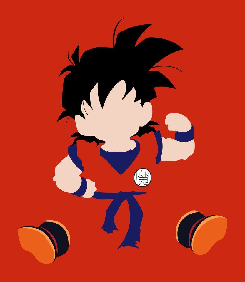 Goku Minimal Wallpapers - Wallpaper Cave