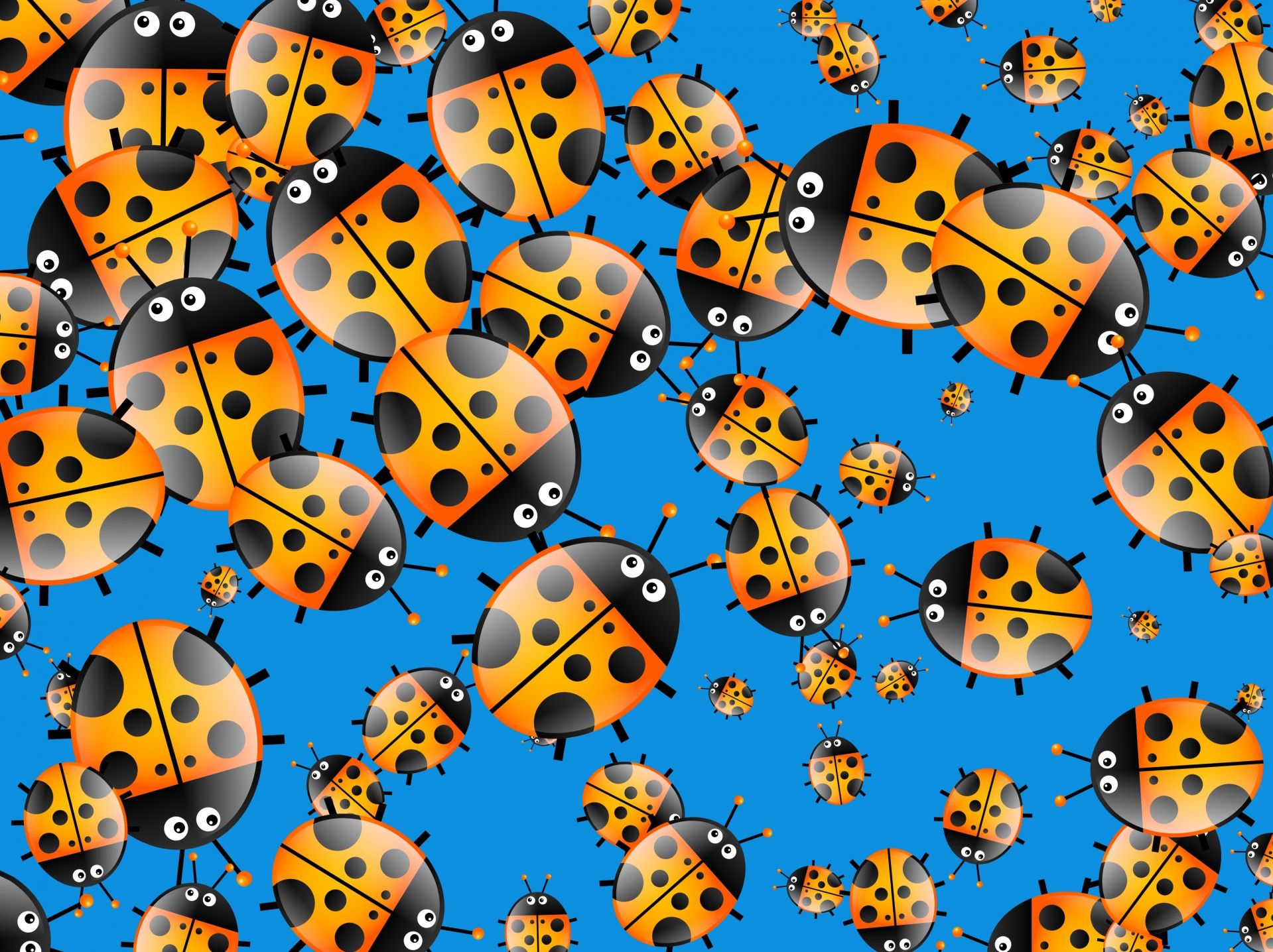 Ladybug Cartoon Wallpapers - Wallpaper Cave