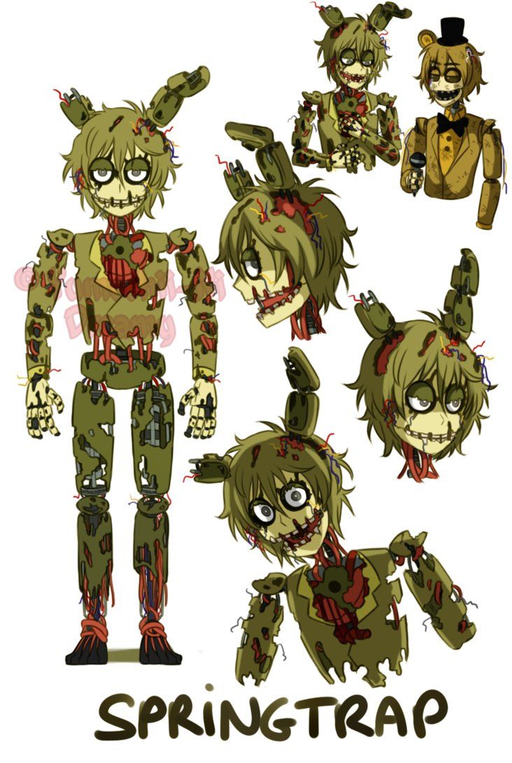 Human Springtrap Wallpapers - Wallpaper Cave