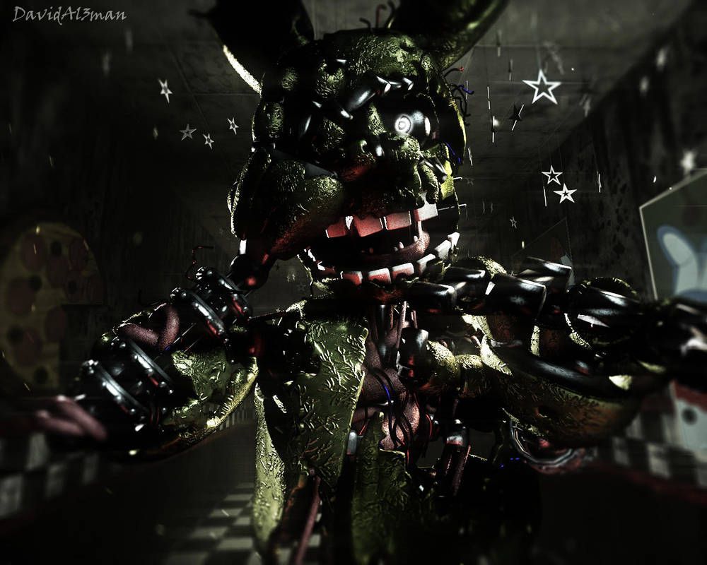 Human Springtrap Wallpapers - Wallpaper Cave