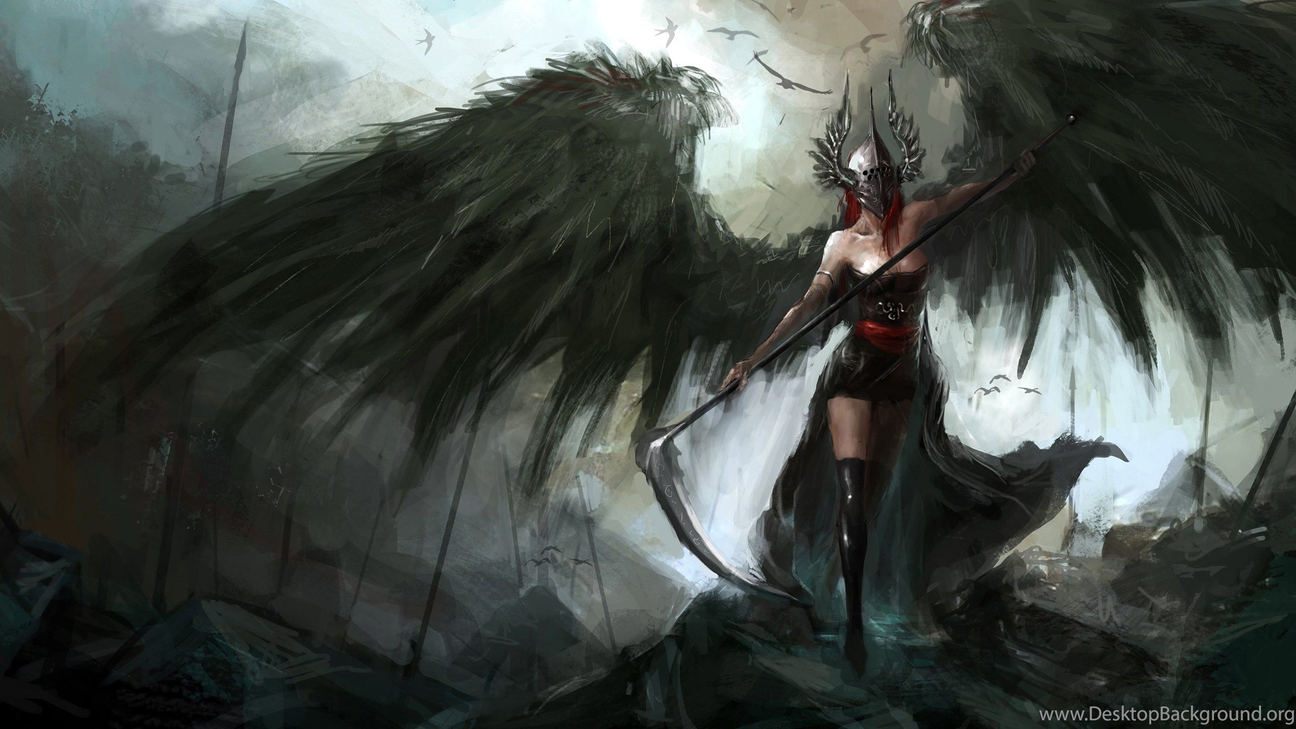 Anime Fallen Angels Wallpapers - Wallpaper Cave