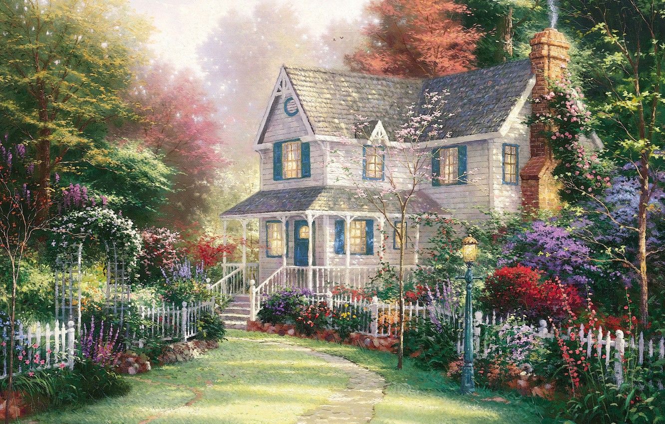 Cottage Summer Wallpapers - Wallpaper Cave