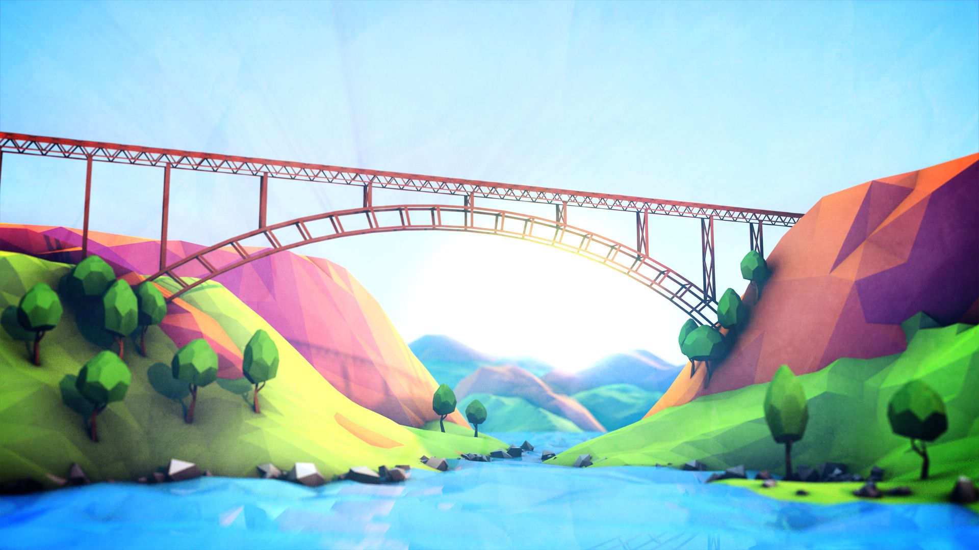 Poly Bridge 2 Wallpapers - Wallpaper Cave