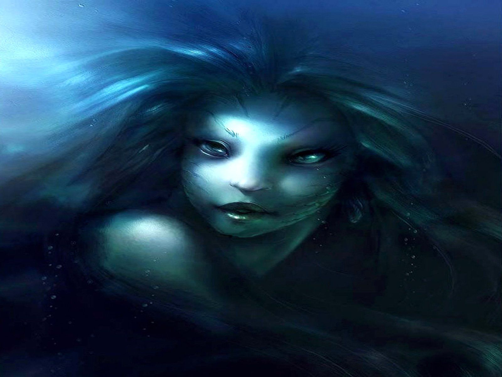 Blue Moon Mermaid Wallpapers - Wallpaper Cave