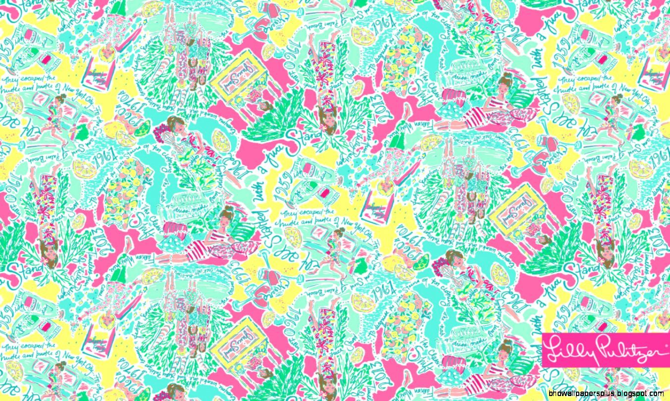 Lilly Pulitzer Desktop Wallpapers - Wallpaper Cave