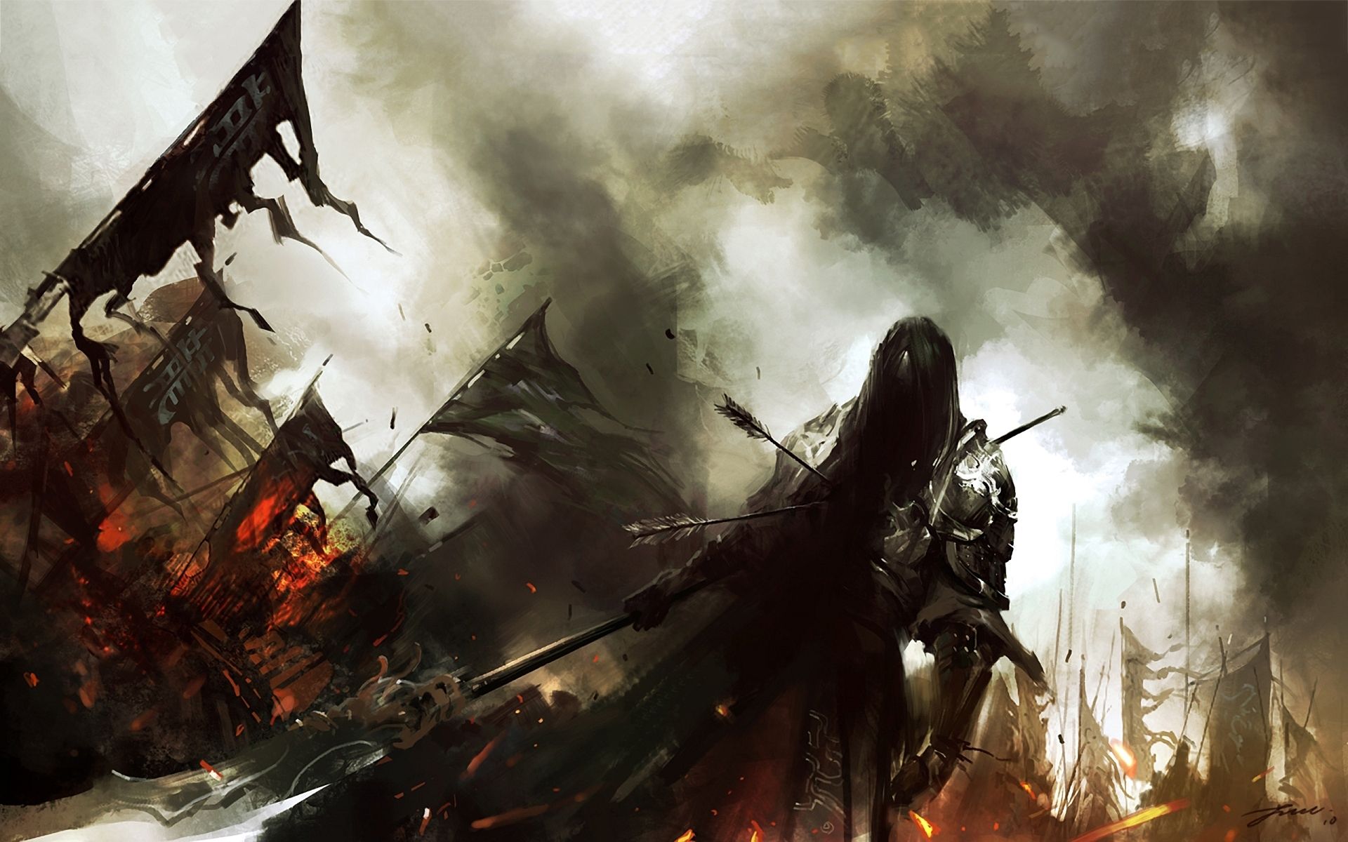 Anime Fight Art Wallpapers - Wallpaper Cave