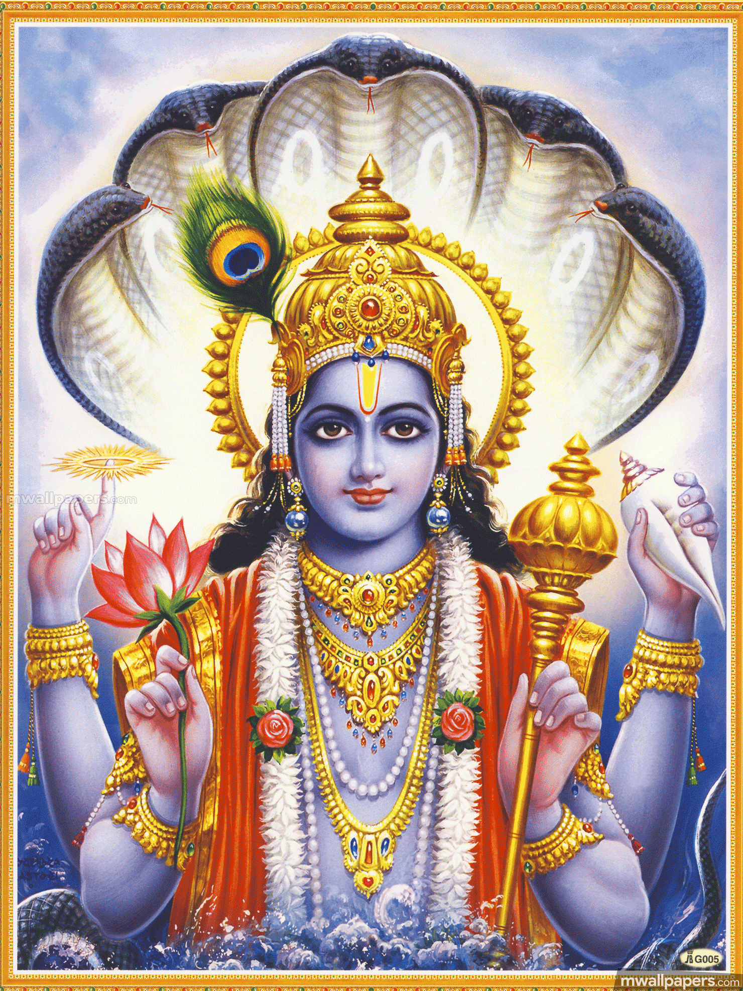 Lord Narayana Wallpapers - Wallpaper Cave