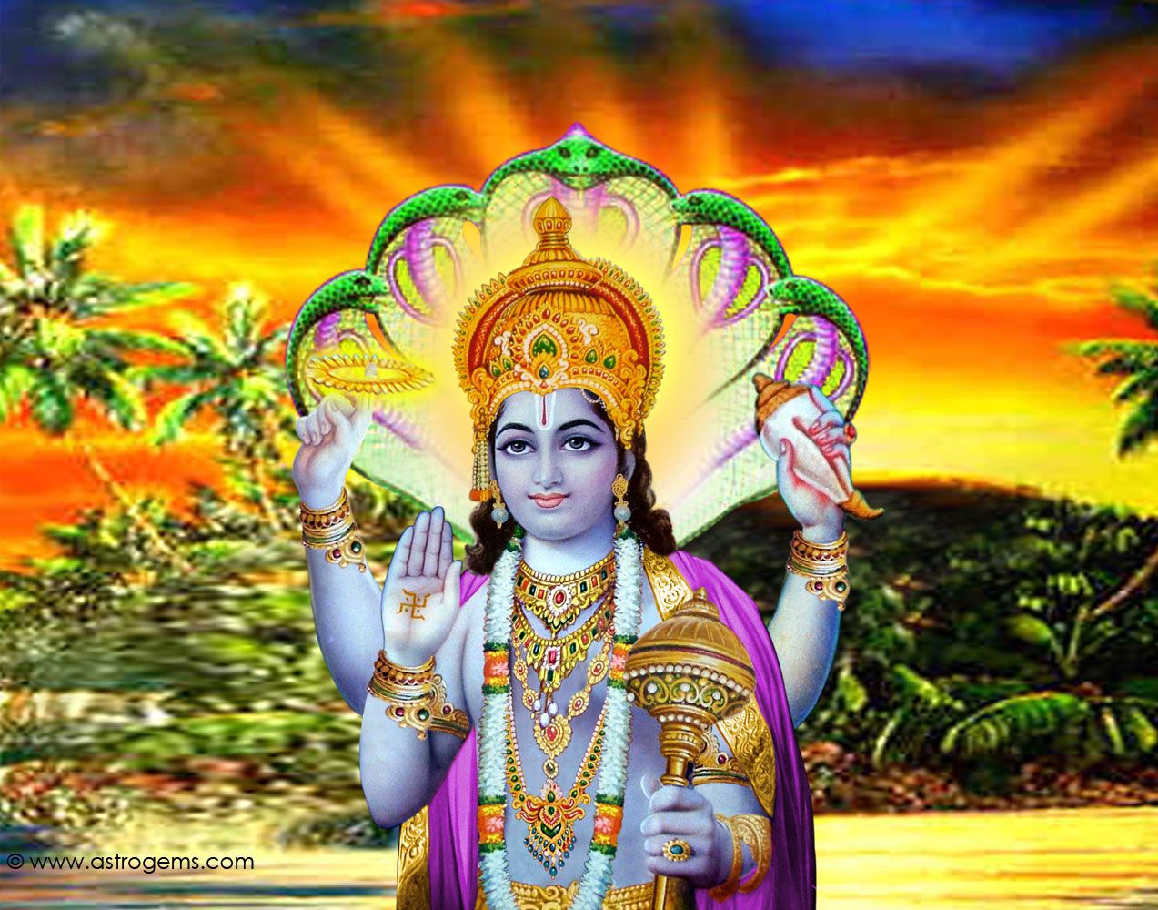 Lord Narayana Wallpapers - Wallpaper Cave