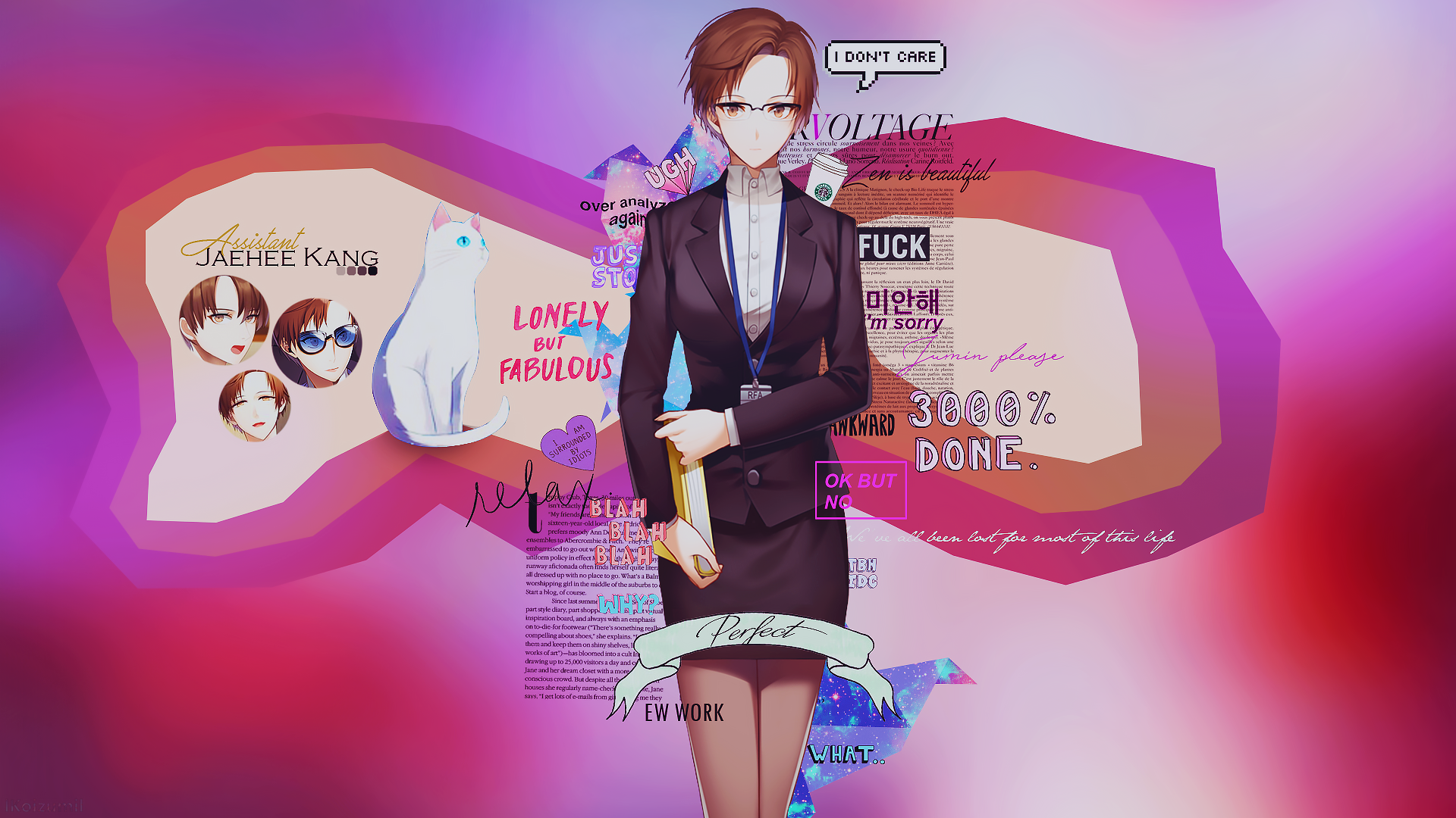 Mystic Messenger Desktop Wallpapers - Wallpaper Cave