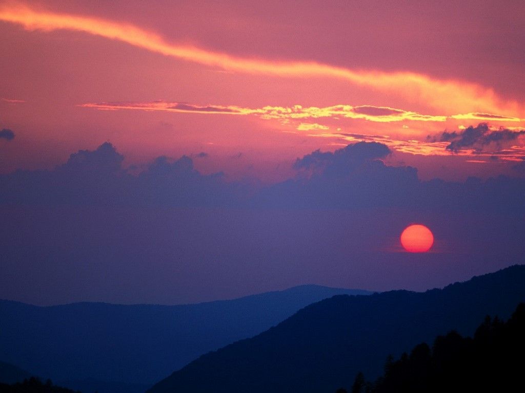 Smoky Mountains Sunset Wallpapers - Wallpaper Cave Smoky Mountains Sunset Wallpapers - Wallpaper Cave