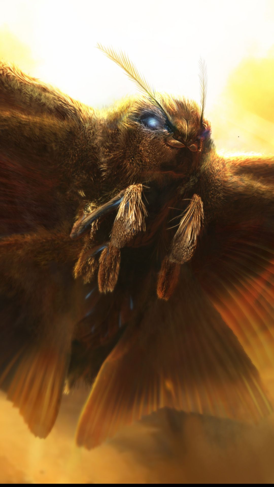 Mothra Phone Wallpapers - Wallpaper Cave