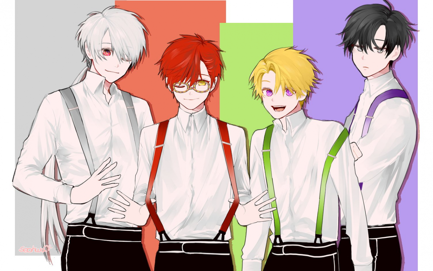 Mystic Messenger Yoosung Desktop Wallpapers - Wallpaper Cave