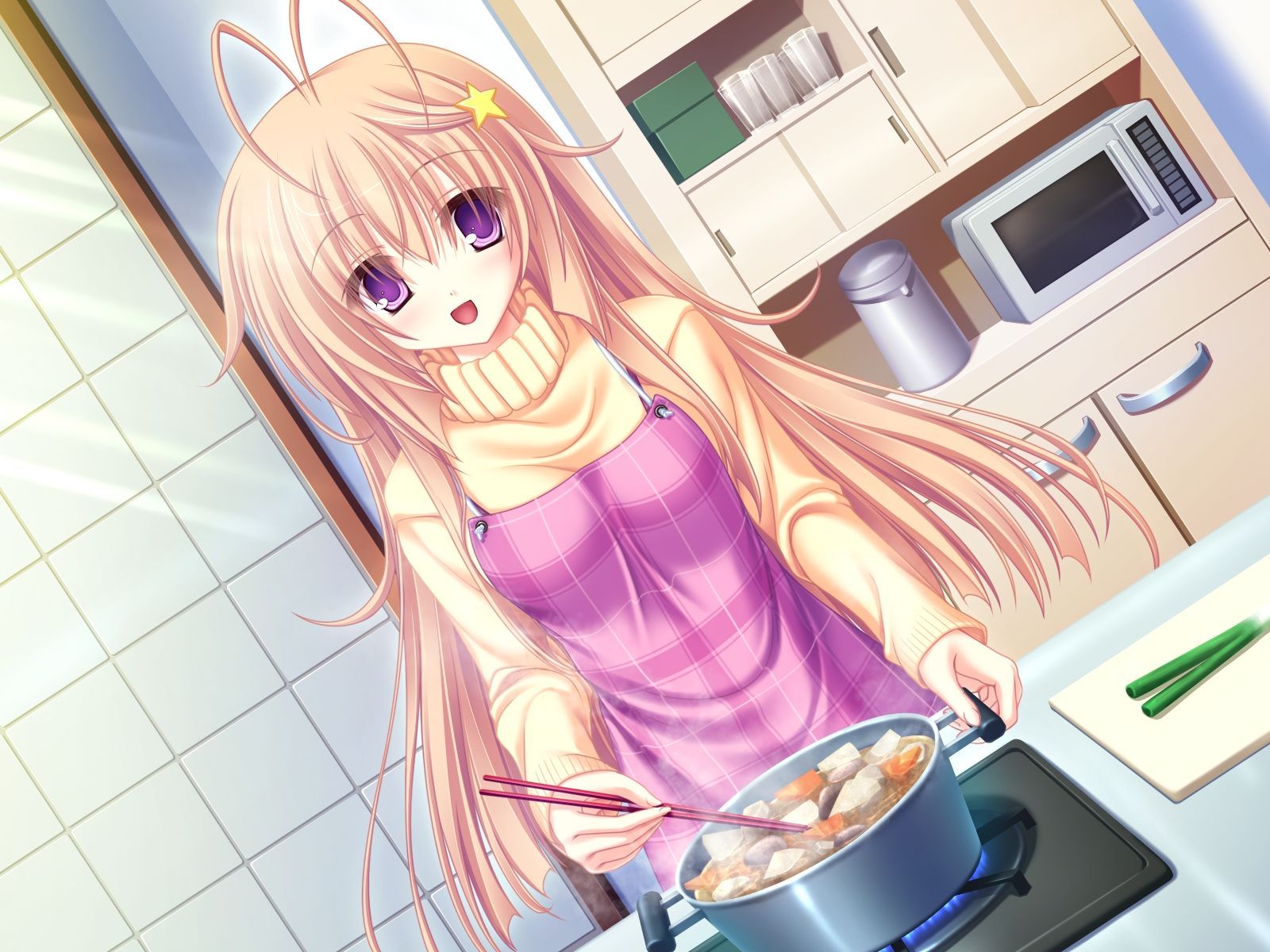 Cooking Anime Girls Wallpapers - Wallpaper Cave