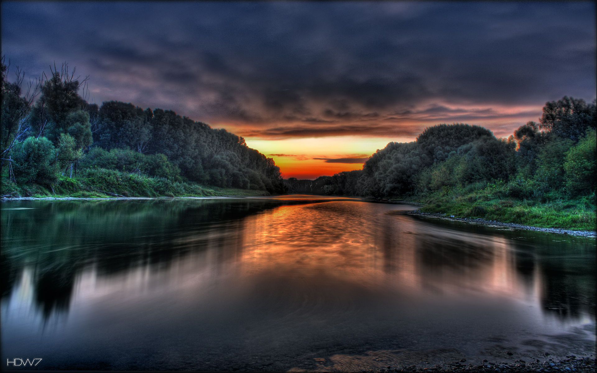 Forest Sunset Wallpapers - Wallpaper Cave