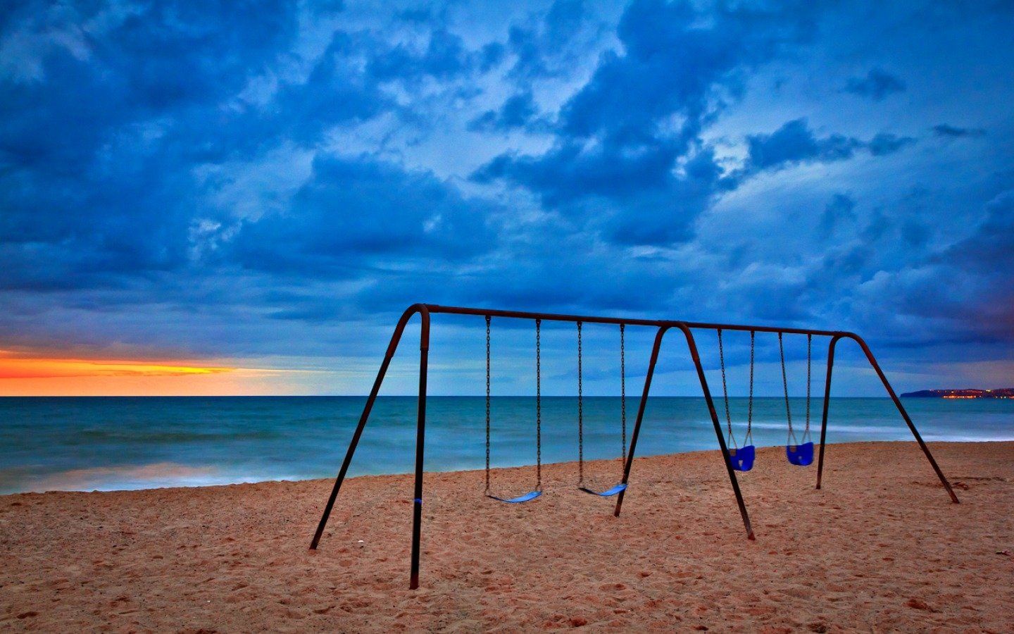 Swing At Sunset Wallpapers - Wallpaper Cave
