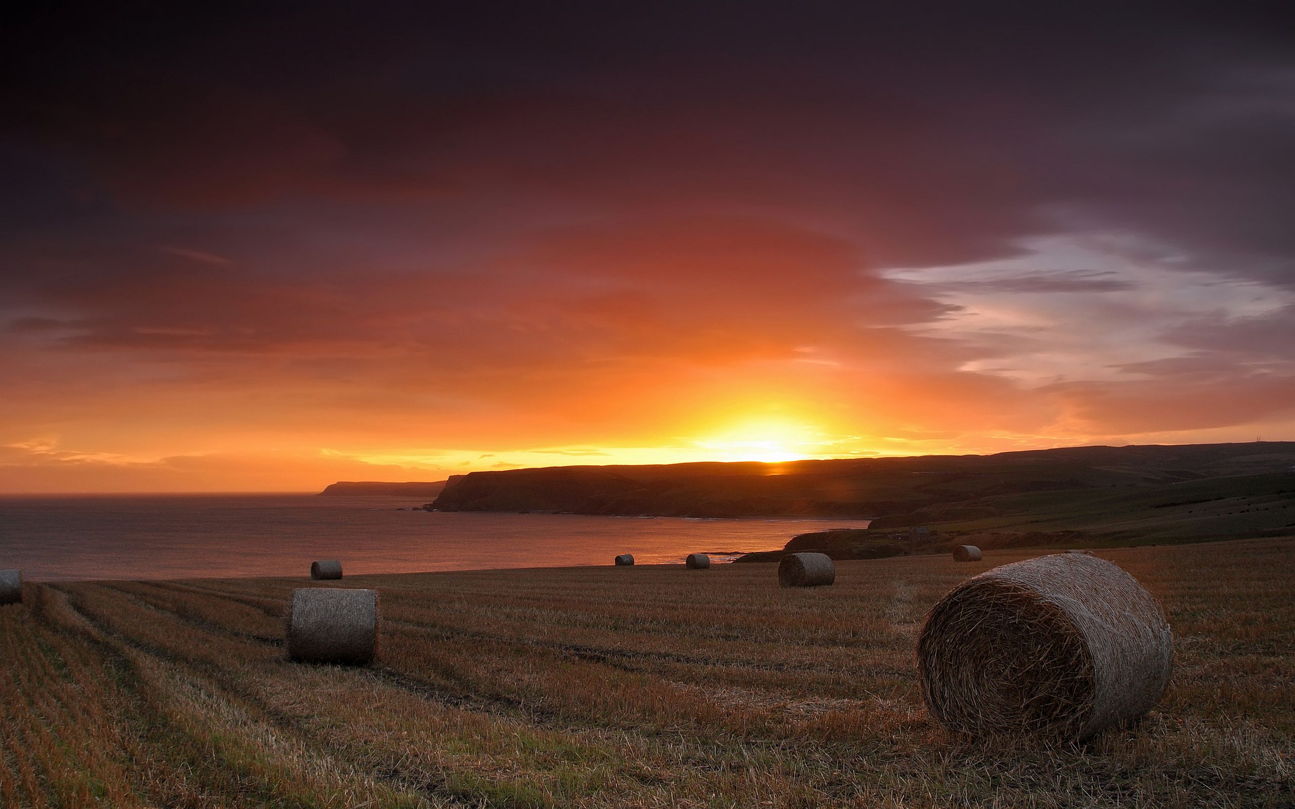 Amazing Field Sunset Wallpapers - Wallpaper Cave
