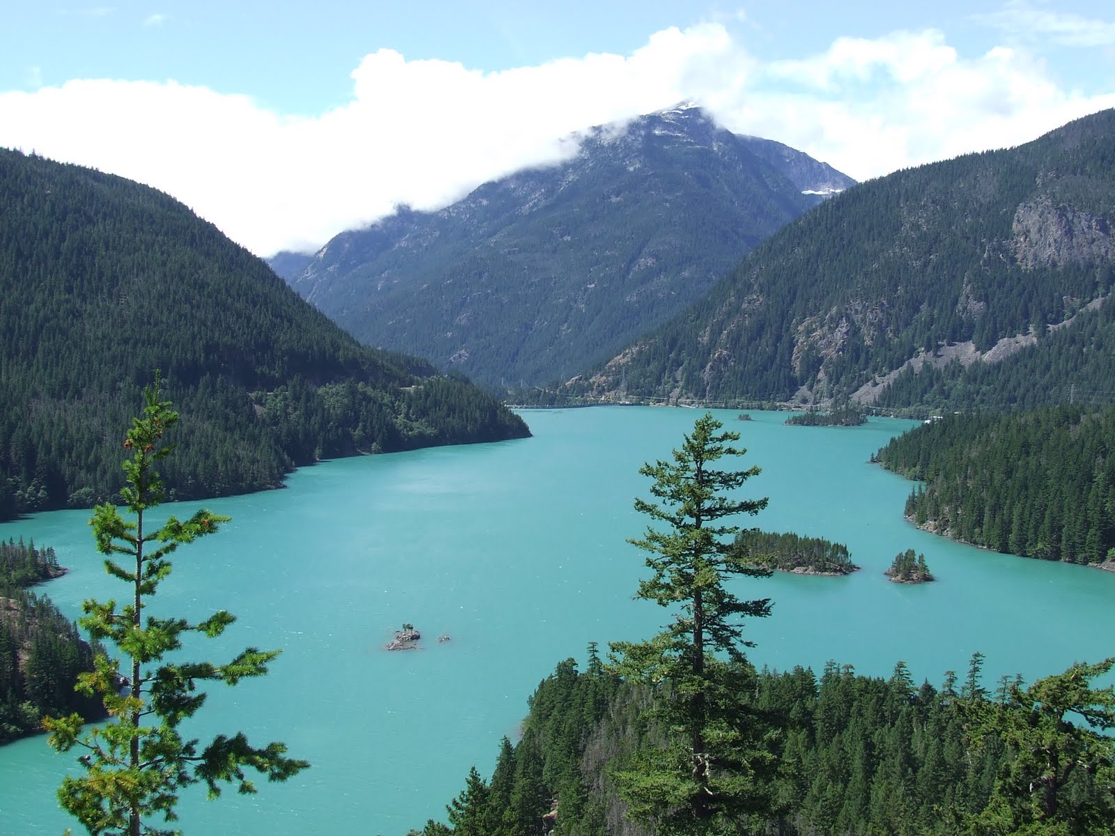 Diablo Lake Overlook Wallpapers - Wallpaper Cave