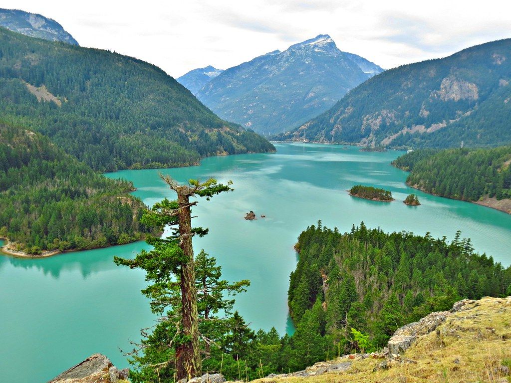 Diablo Lake Overlook Wallpapers - Wallpaper Cave