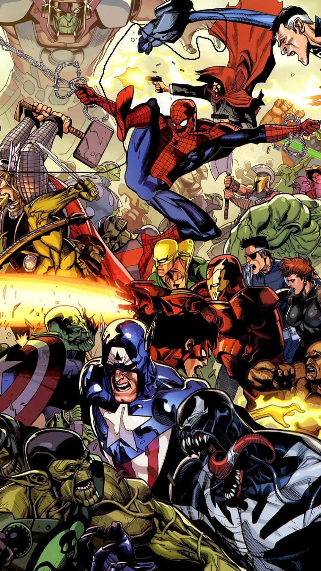 Marvel Characters Mobile Wallpapers - Wallpaper Cave