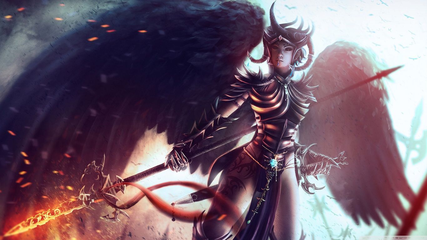 Devil Girl Anime HD Wallpapers - Wallpaper Cave