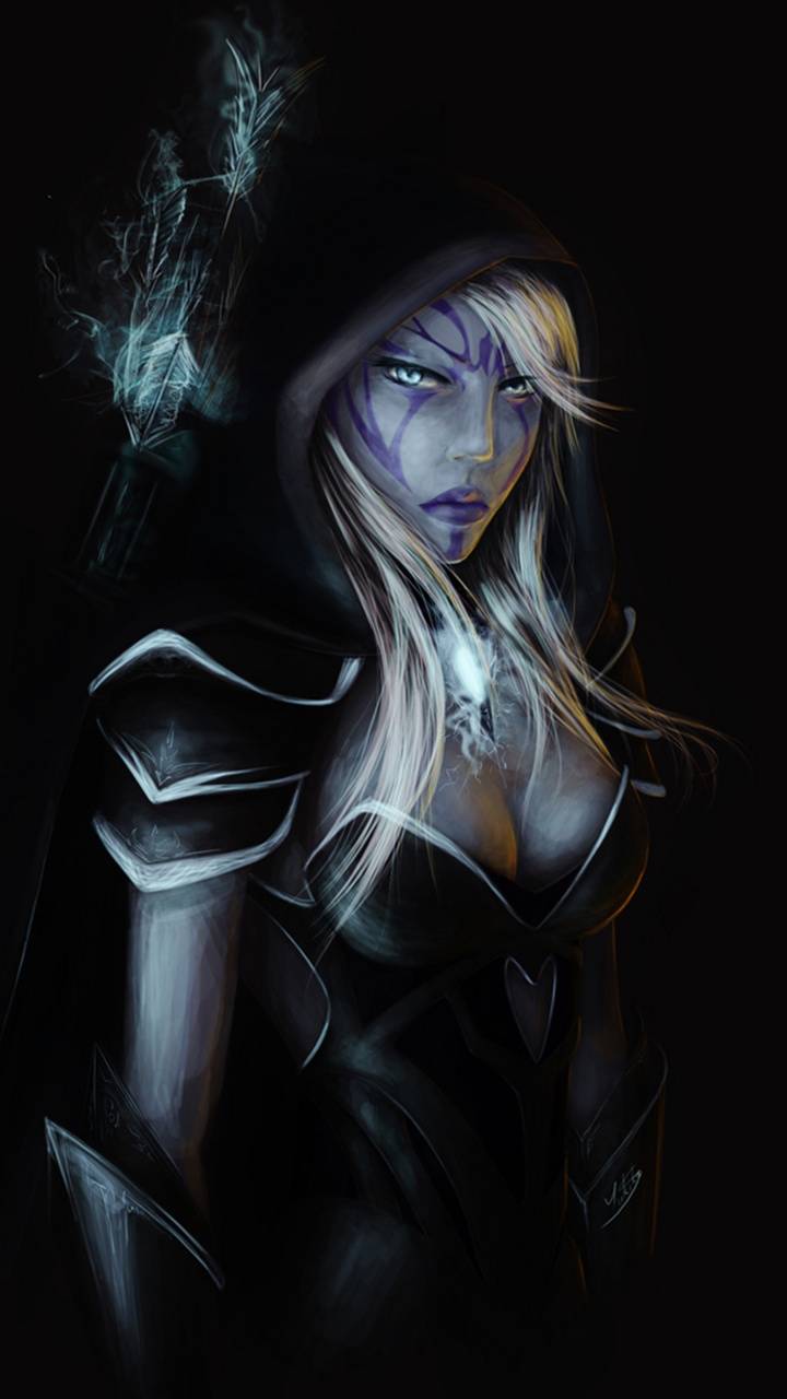 Drow Ranger Phone Wallpapers - Wallpaper Cave