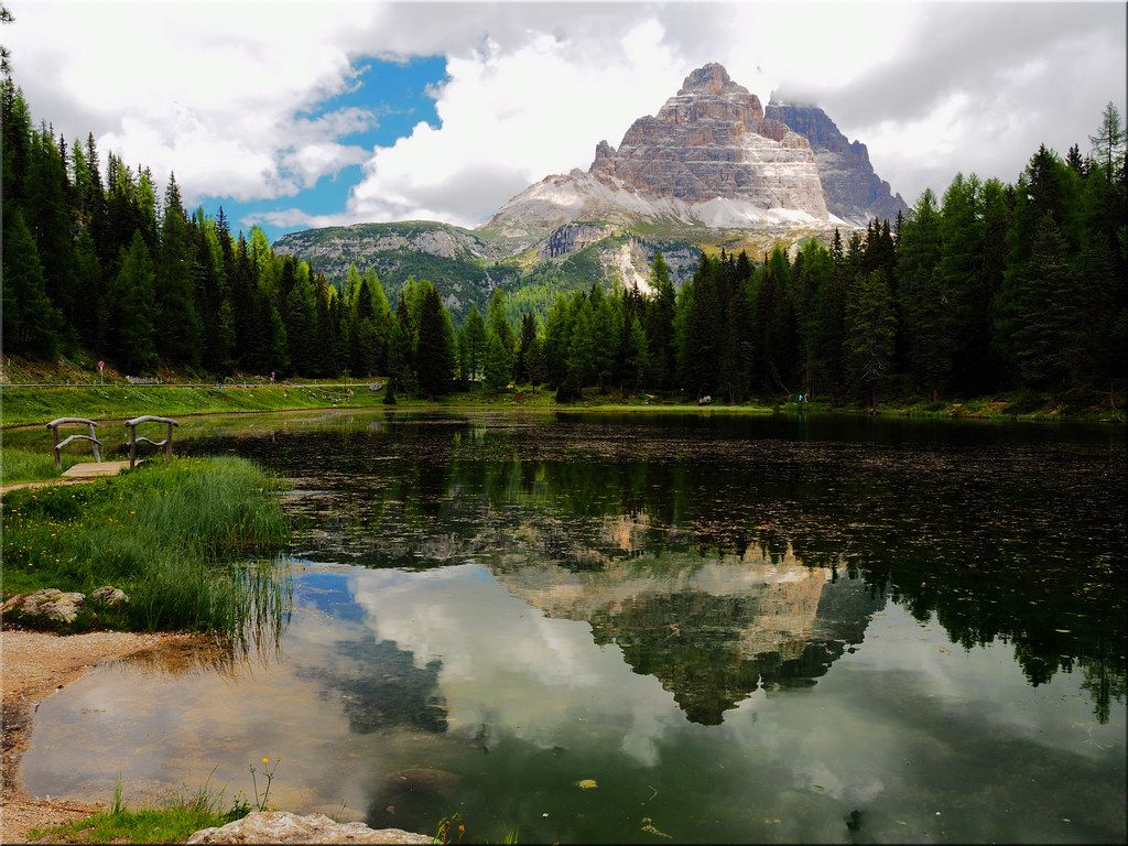 Lago Antorno Dolomites Italy Wallpapers - Wallpaper Cave